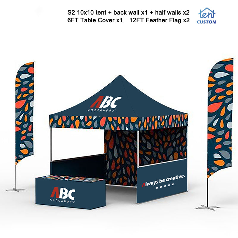 S2 Custom Full Case Vision Super Value Package – CustomTent by ABC