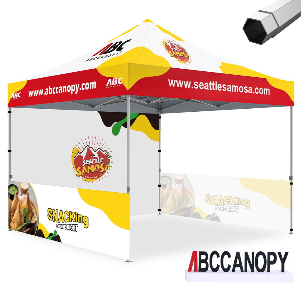 S2 Premium 10x10 Custom Canopy (Brand Union) | CustomTent