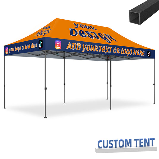 Custom Canopy Tent 10x20 S1 Commercial – CustomTent by ABCCANOPY
